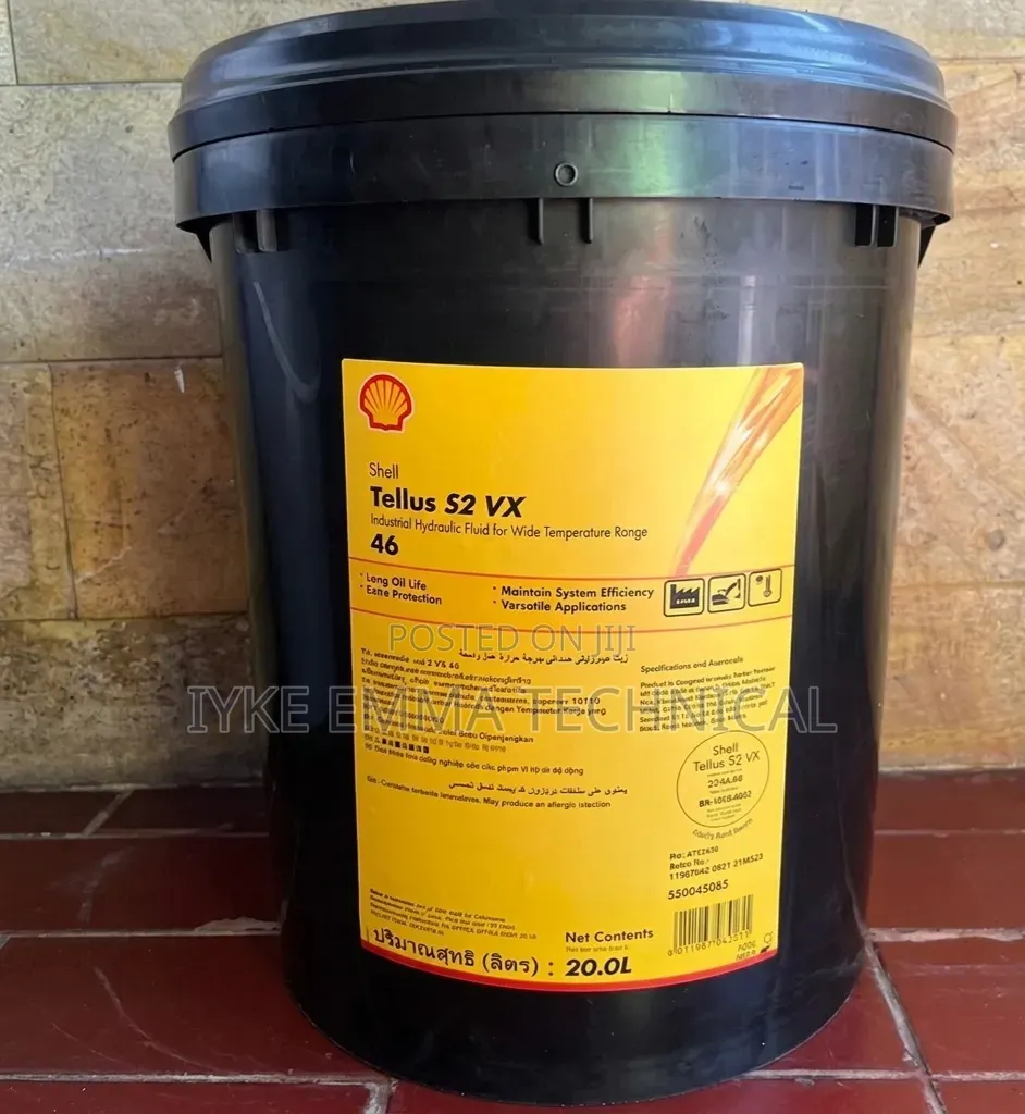 Shell Tellus S2 Vx 46 Industrial Hydraulic Fluid for sale - Iyke Emma ...