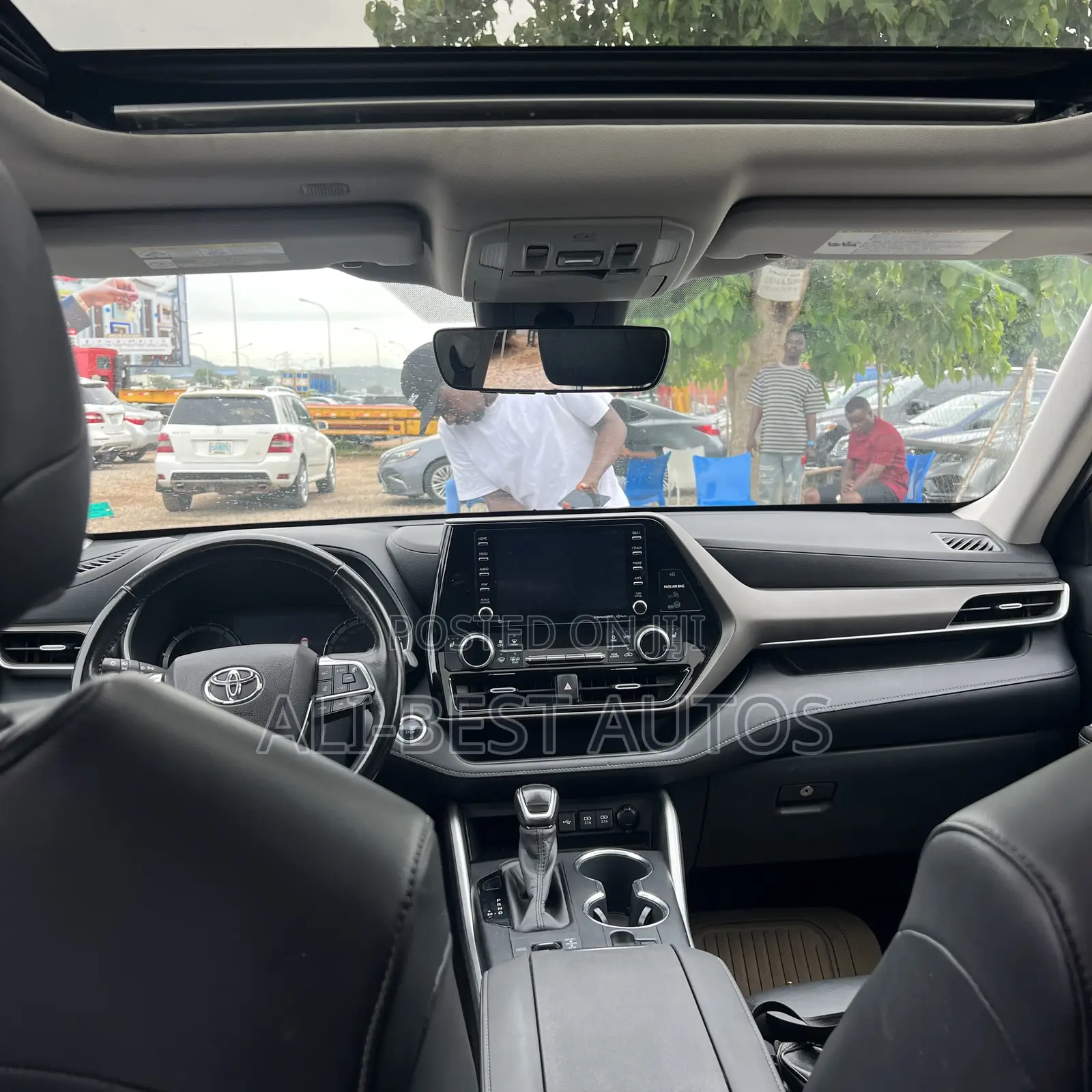 Toyota Highlander XLE AWD 2020 Gray for sale - Ali-Best Autos Price: ₦ ...