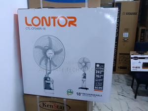 Heavy Duty Lontor 18" Rechargeable Water Mist Fan for sale - All State ...