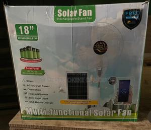 18 Inches Solar Rechargeable Standing Fan for sale - NEMEREM OKEKE ...