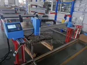 Double Drive Gantry Type Portable CNC Flame Plasma Cutting Machine don ...
