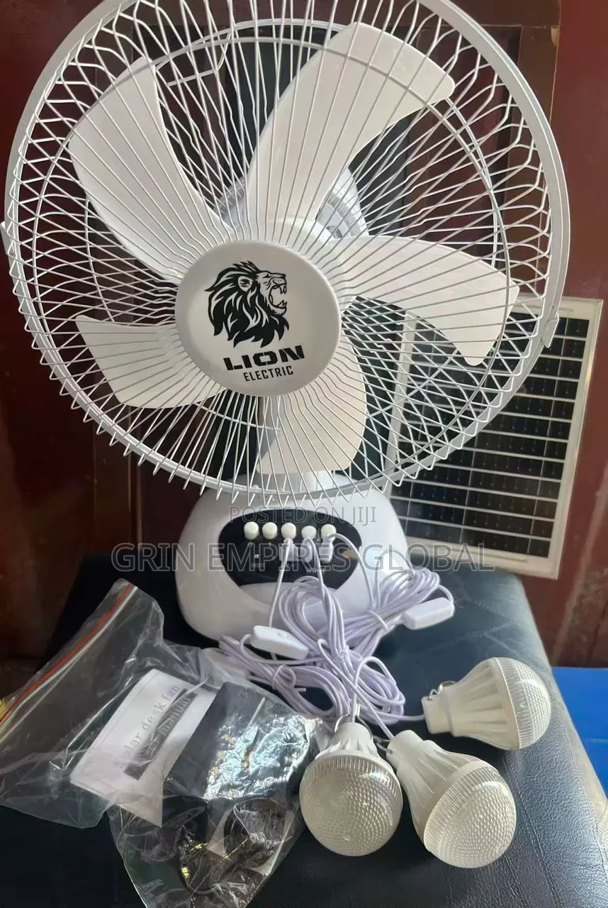 Lion Electric Table Fan for sale - Grin Empires Global Price: ₦ 38,000 ...