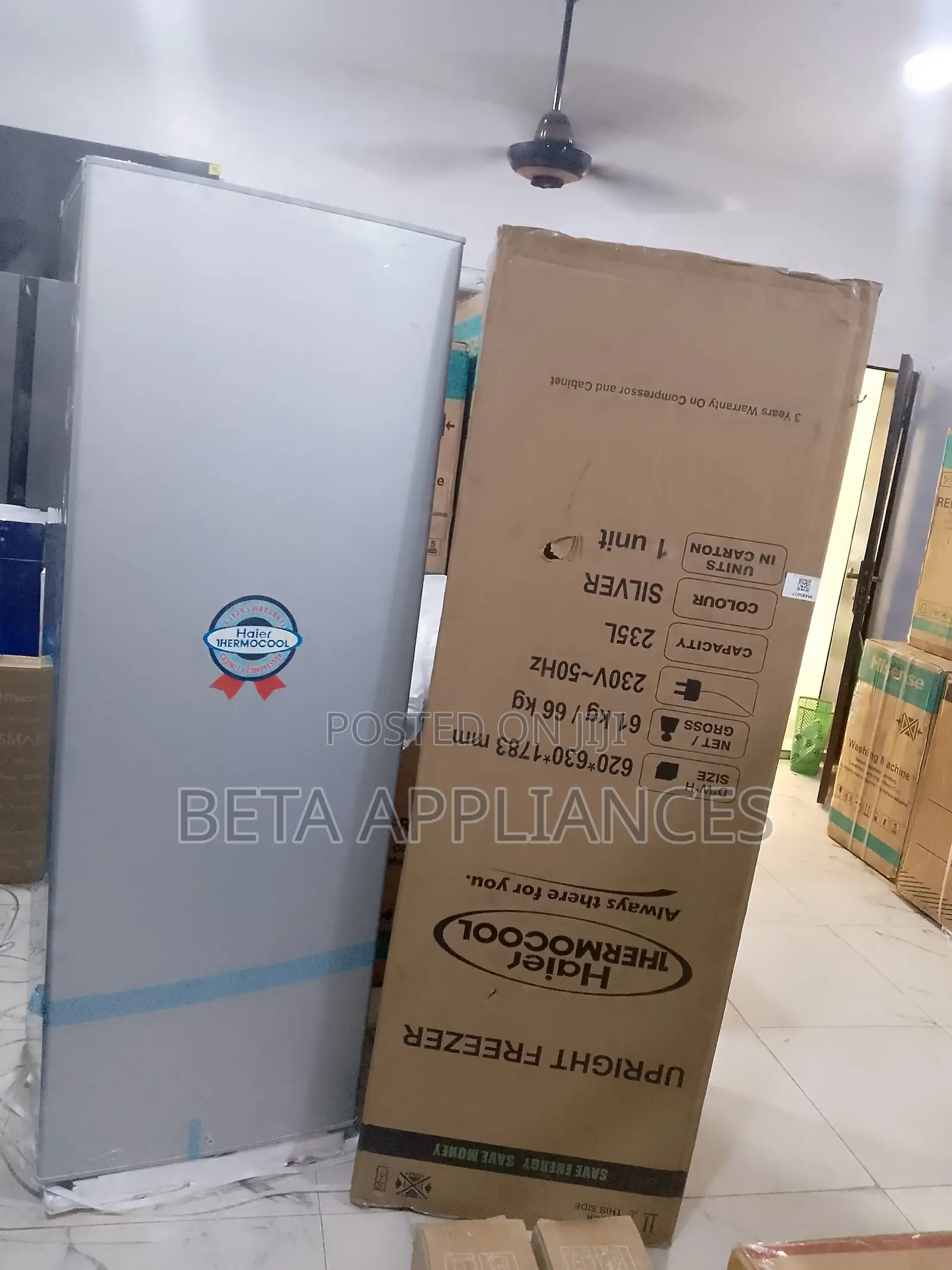 Haier Thermocool Upright Freezer With Strong Cooling System - Beta ...