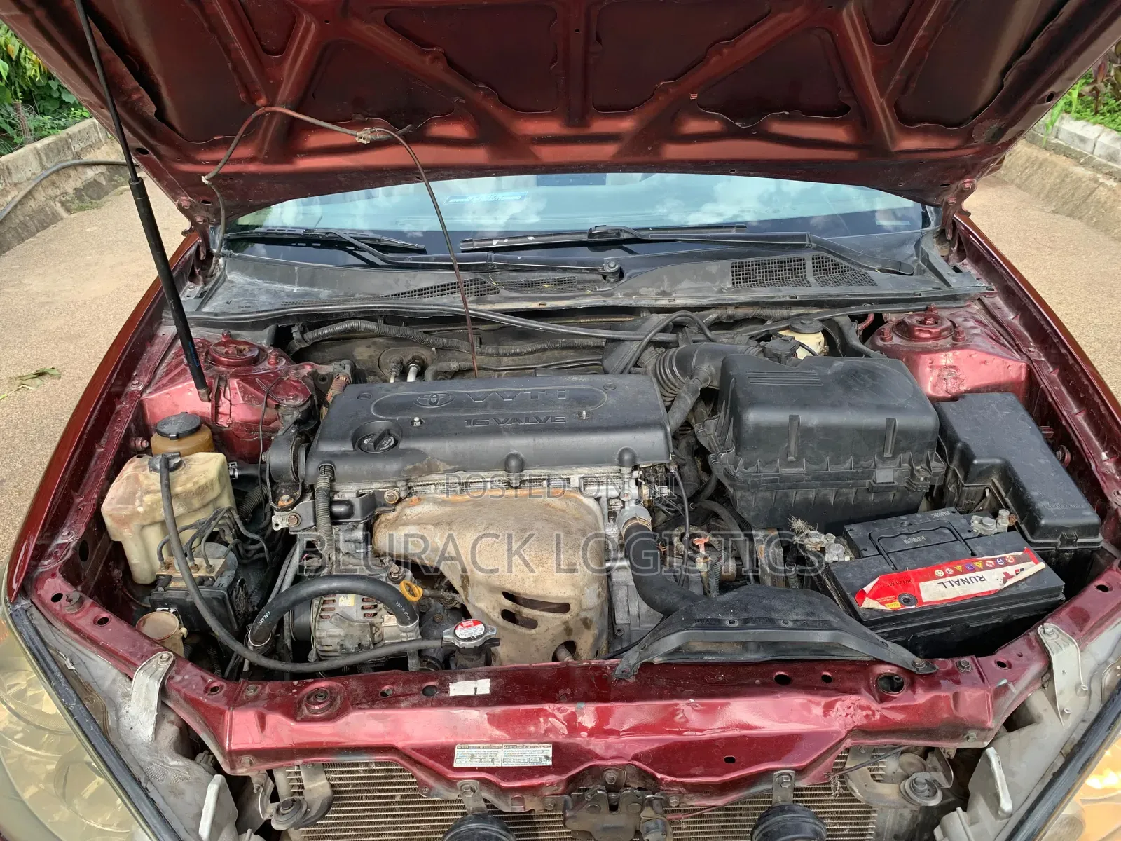 Toyota Camry LE 4dr Sedan (2.4L 4cyl 5A) 2005 Red - BluRack Logistics ...