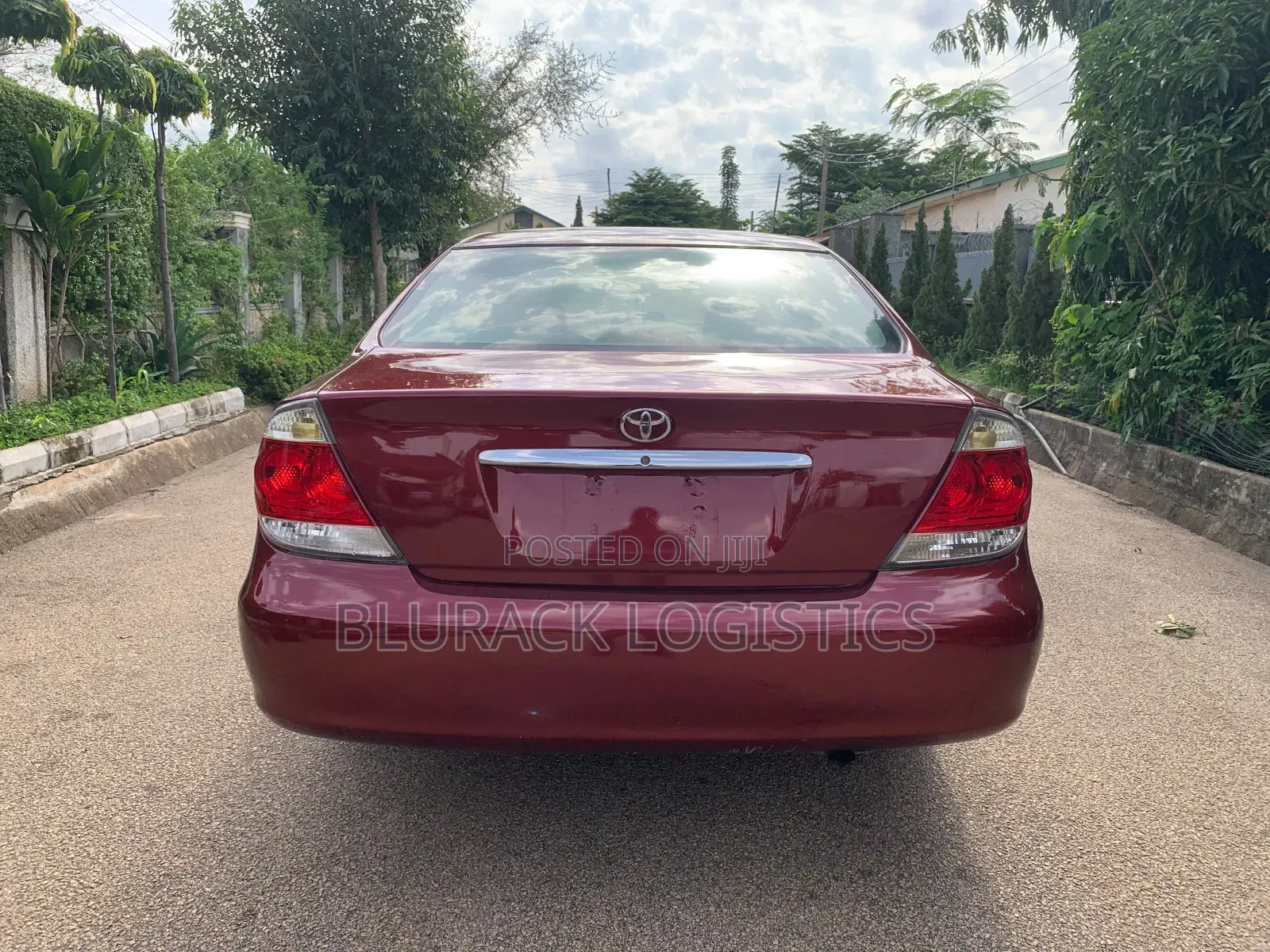 Toyota Camry LE 4dr Sedan (2.4L 4cyl 5A) 2005 Red - BluRack Logistics ...