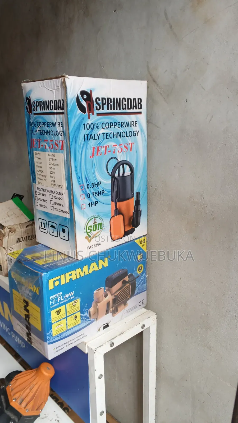 Swage Pump And Surface Pump for sale - Price: ₦ 15,000 on Jiji.ng [Port ...