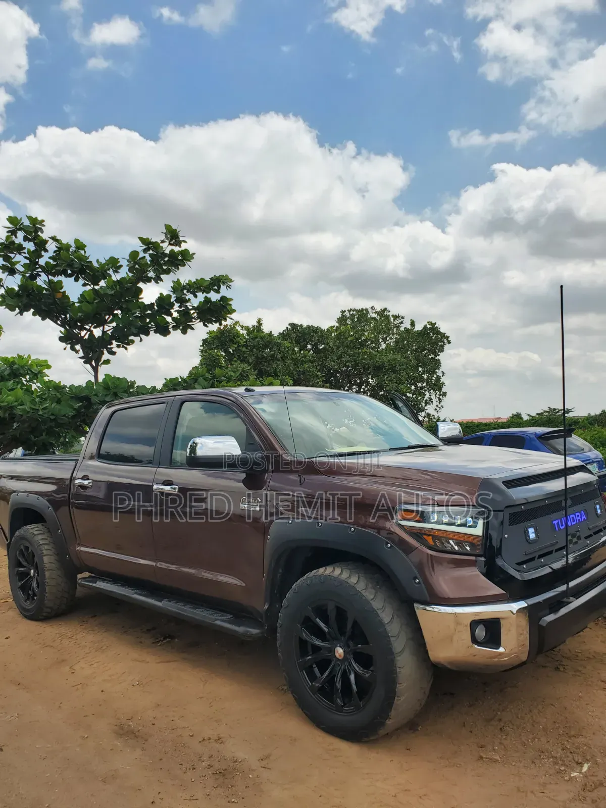 Toyota Tundra 2014 Maroon for sale - phred hemit autos Price: ₦ ...