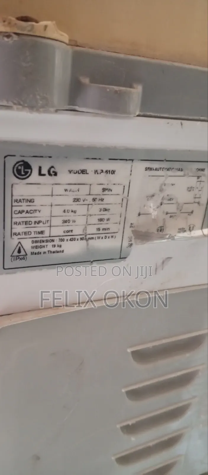 Washing Machine - Price: ₦ 115,000 on Jiji.ng [Galadimawa]
