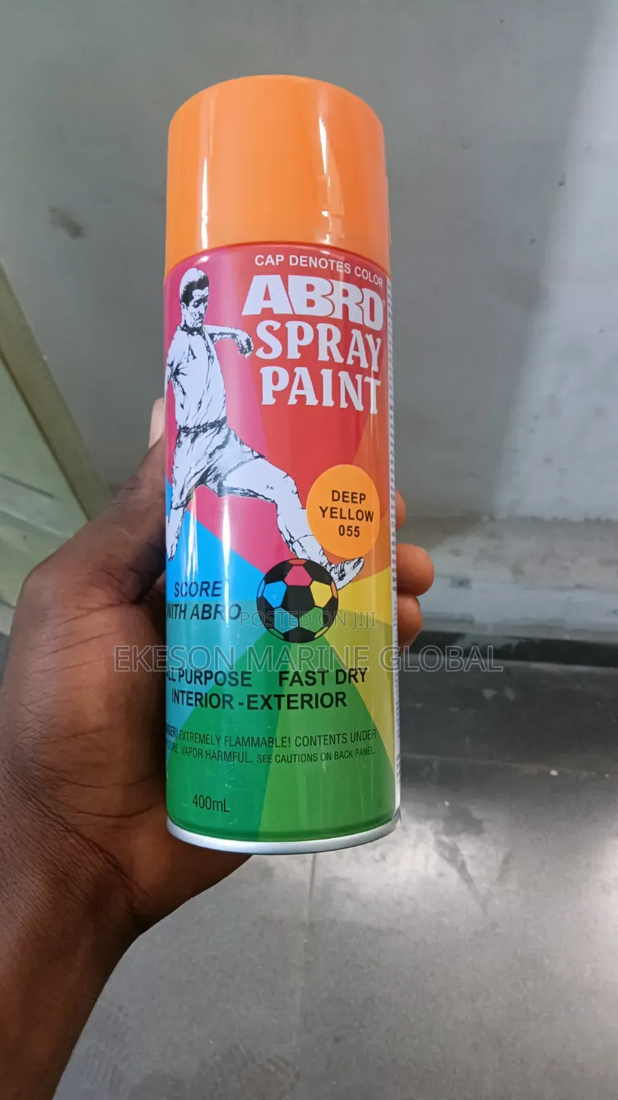 Yellow Can Spray Paint (All Colours Are Available) - Ekeson Marine ...