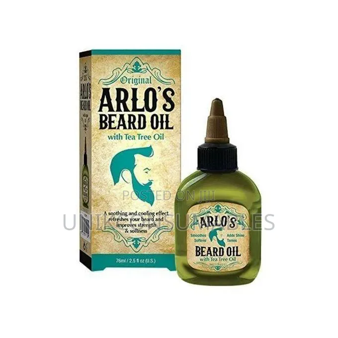 Arlo's Beard Oil With Tea Tree or Argan Oil 75ml - Unikconsumables ...