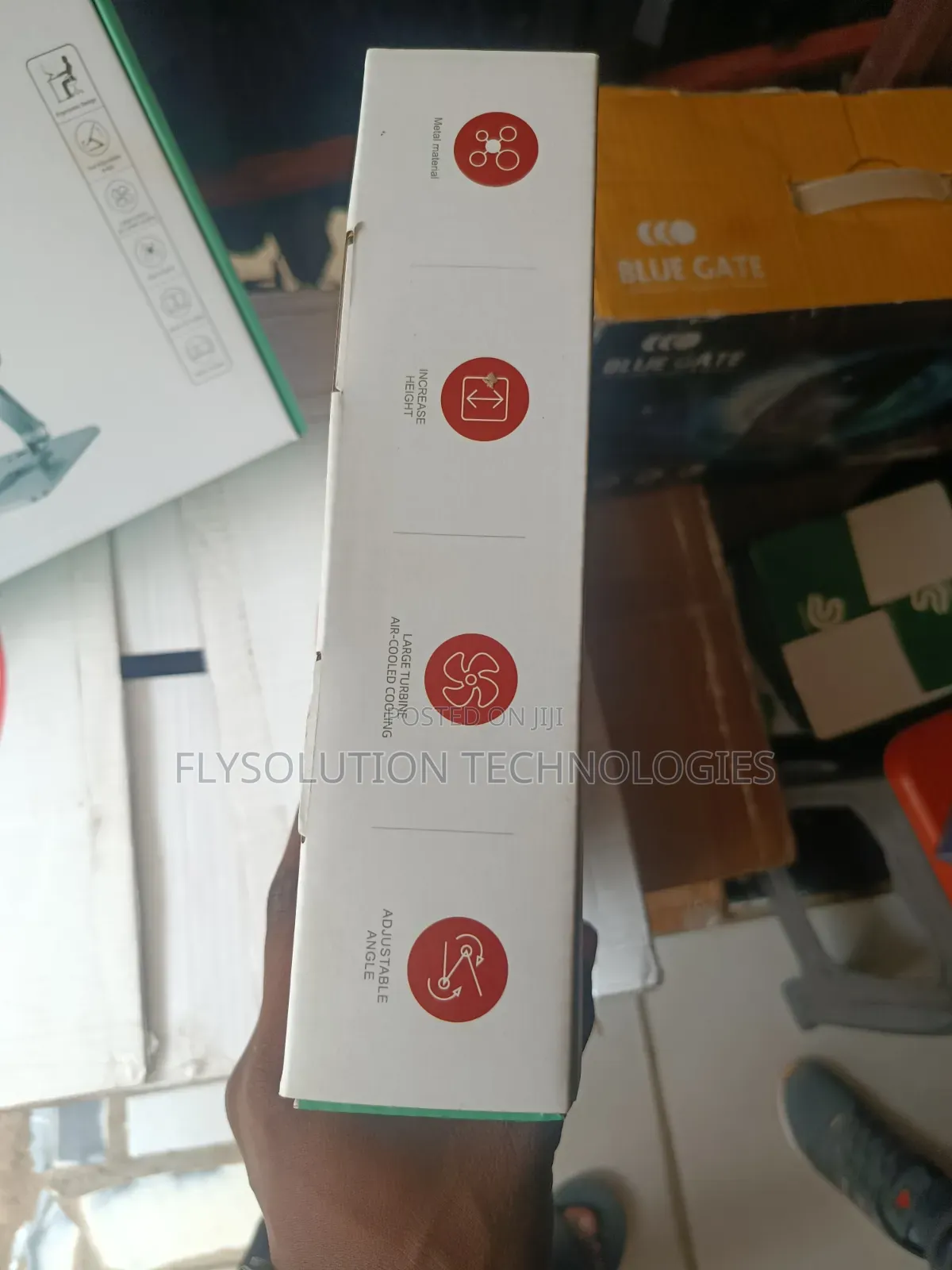 Laptop Stand V6.1 360 Rotating Base Built-in Electric Cooling Fan ...