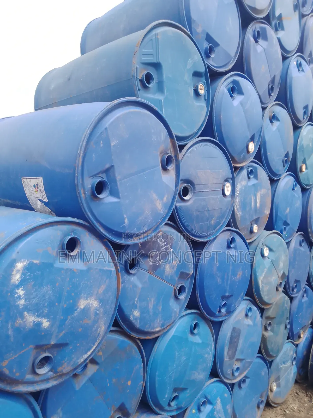 Plastic Empty Drum - Emmalink Concept Nig Service Price: ₦ 35,000 on ...