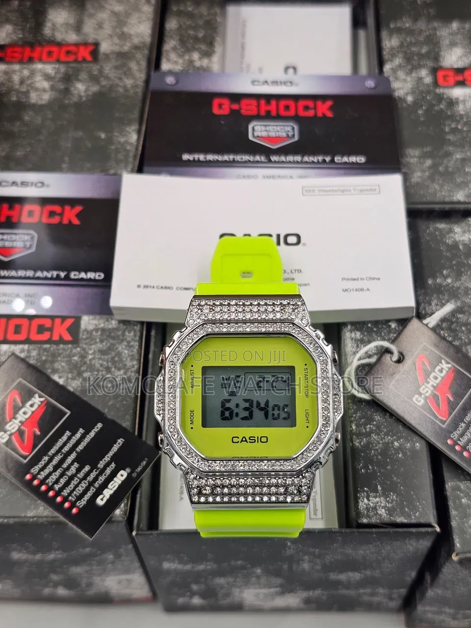 Casio G-Shock Digital (Full Ice Out) - Komolafe Watch Store Price: ₦ ...