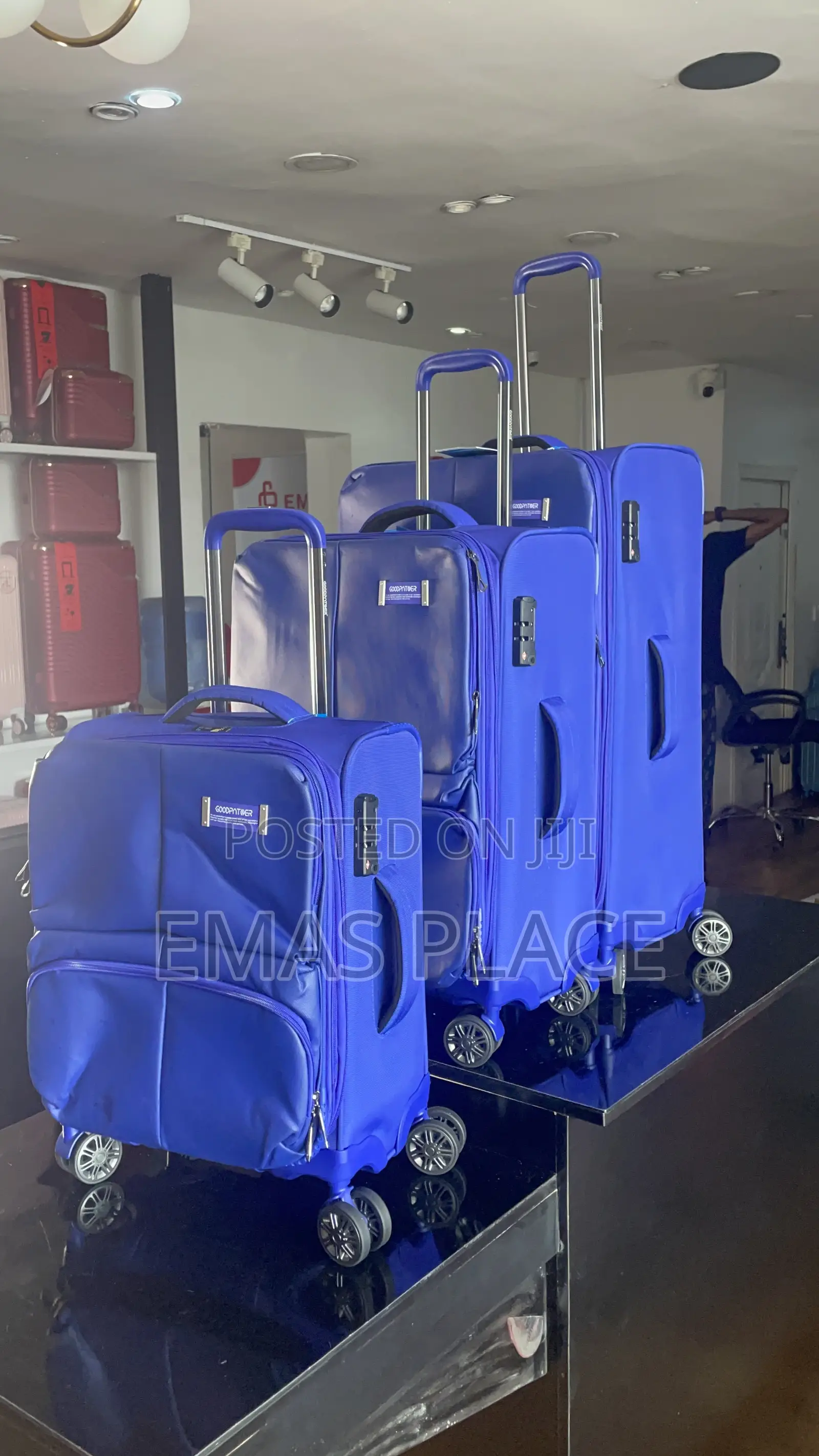 Blue Good Partner X3 Luggage Set - Emas Price: ₦ 751,855 on Jiji.ng [Lekki]