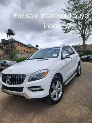 Mercedes-Benz M Class 2014 White - A&B( DEONE )ENTERPRI Price: ₦ ...