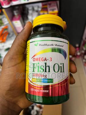 Omega-3 Fish Oil 1000mg - Rokemstores Price: ₦ 10,000 on Jiji.ng [Port ...