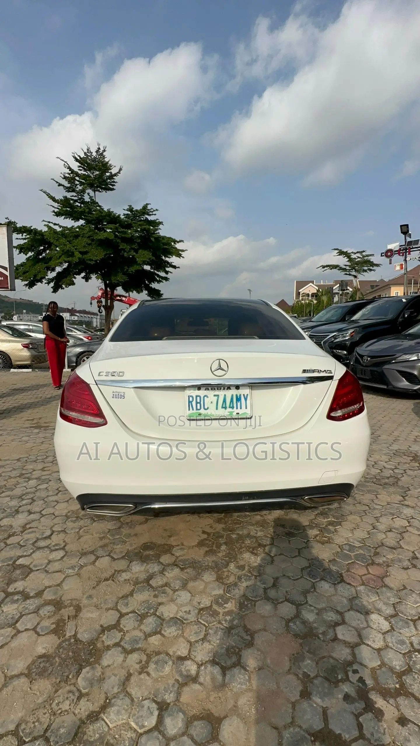 Mercedes-Benz C300 Luxury 4dr RWD Sedan (2.0L 4cyl 7A) 2015 White - AI ...