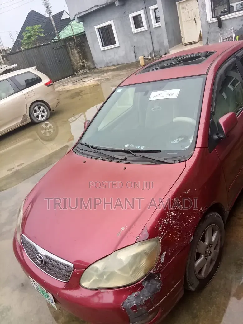Toyota Corolla 2007 Red - Triumphant Amadi Price: ₦ 4,700,000 on Jiji ...