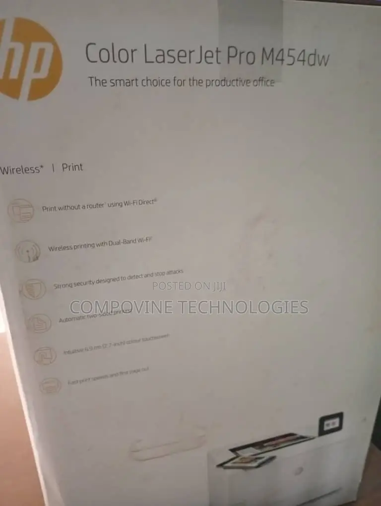 Hp Colour Laserjet 454dw Printer - COMPOVINE TECHNOLOGIES LTD. OSHITELU ...