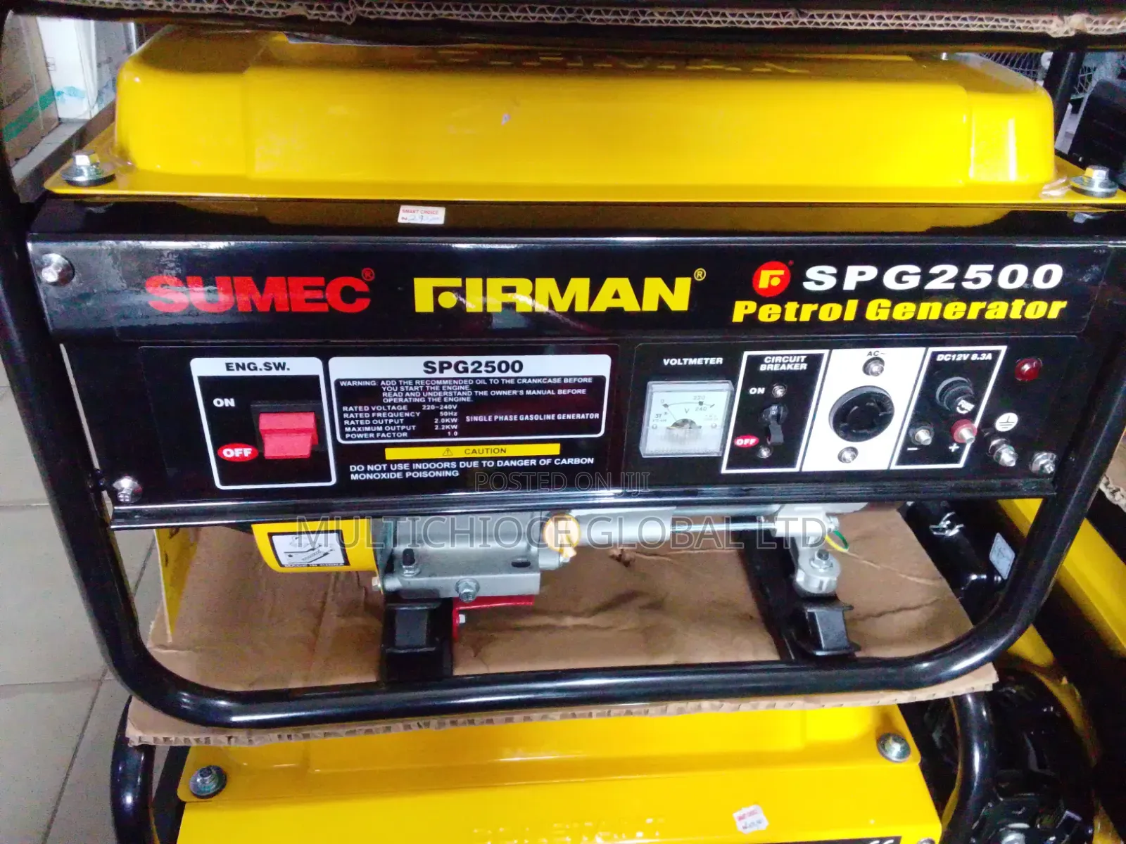 Sumec Firman Spg2500 Generator - MultiChioce Global LTD Price: ₦ ...