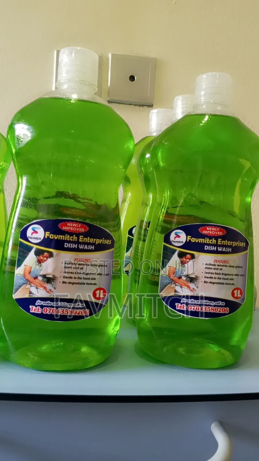 Dish Washing Soap 1 Liter - Favmitch Price: ₦ 2,500 on Jiji.ng ...