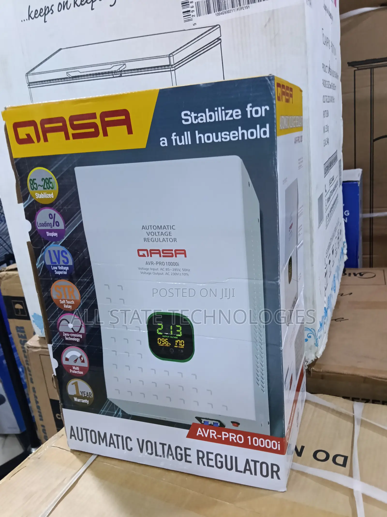 Automatic Regulator 10,000 Watts Qasa Avr-Pro 10000i - All State ...