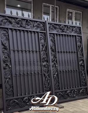 Origin Matt Black Wrought Iron Gate - Atiliandozzy Global Nig Ltd Price ...