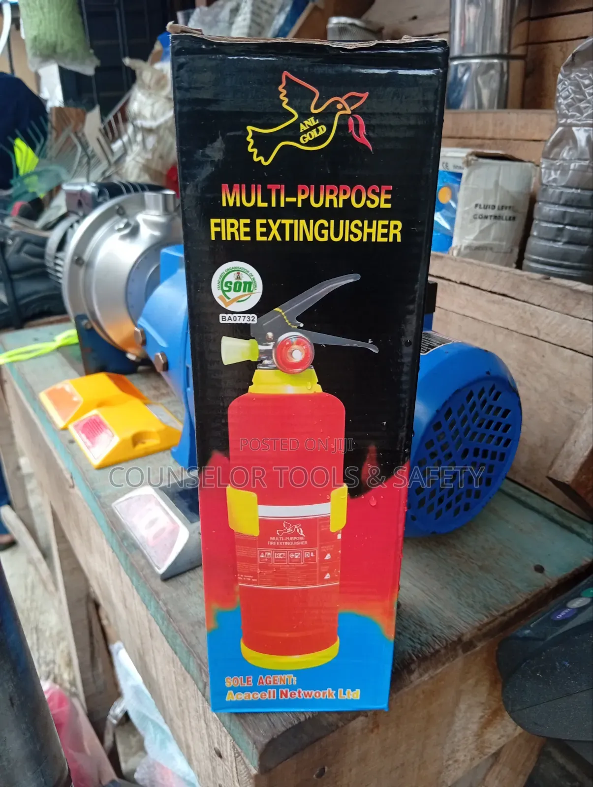 Multi Purpose Fire Extinguisher 1kg - Counselor Tools & Safety Price: ₦ ...