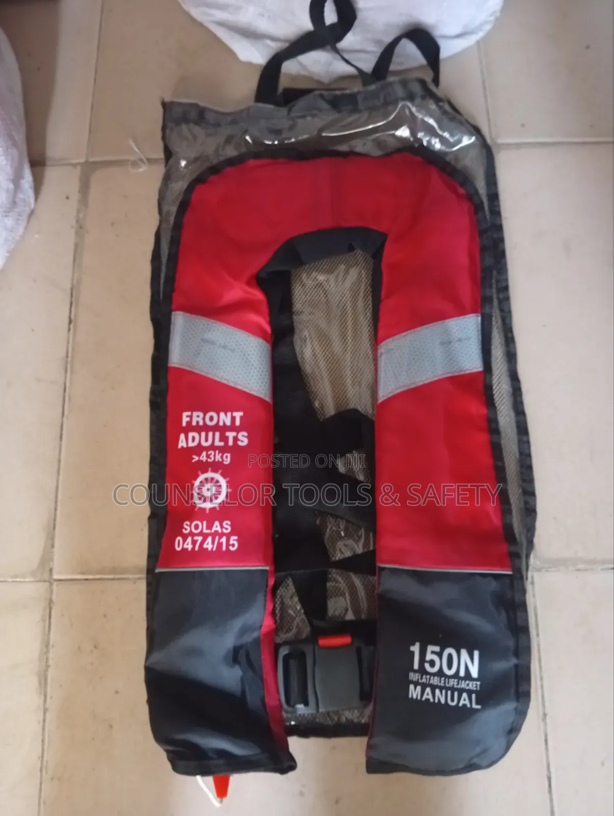 Automatic Safety Life Jackets - Counselor Tools & Safety Price: ₦ ...