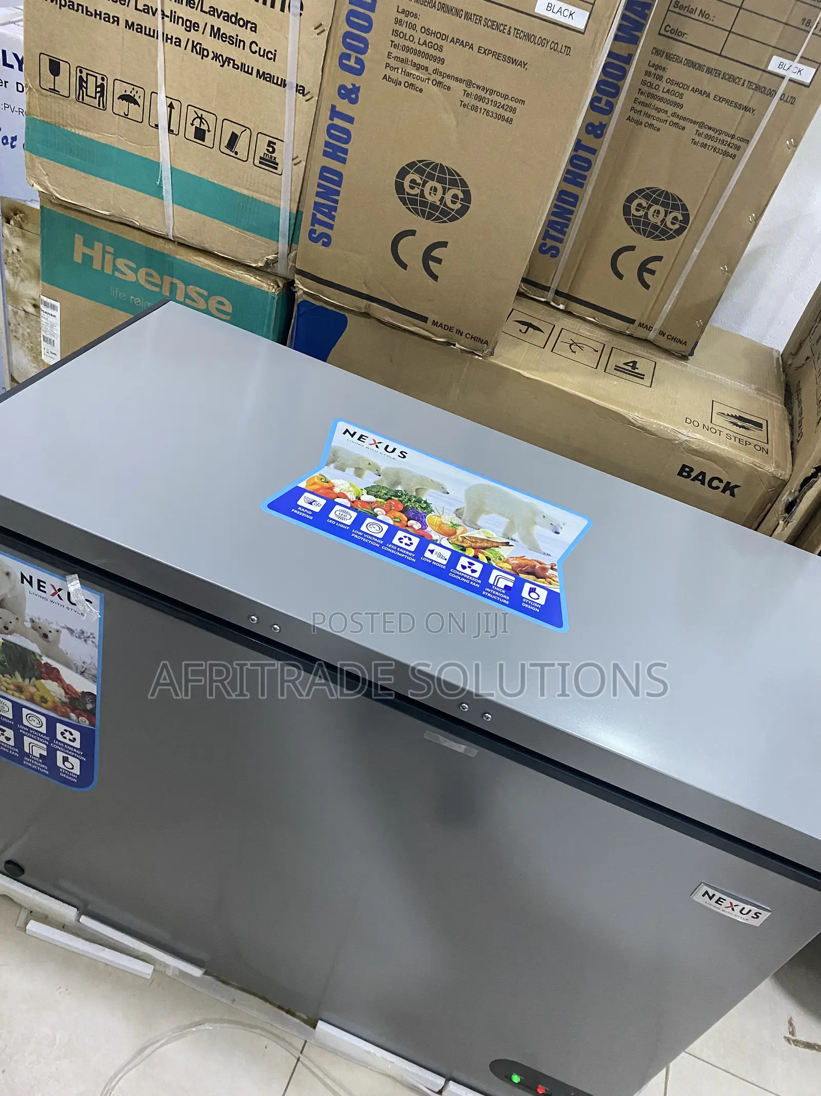 Nexus 250l Deep Freezer for Bulk Storage - AfriTrade Solutions Price: ₦ ...
