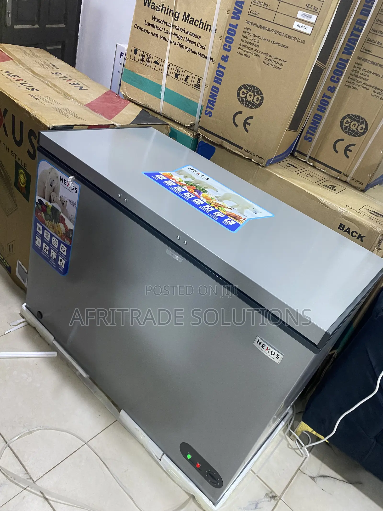 Nexus Nx-315hce Deep Freezer With Convenient Storage Design - AfriTrade ...
