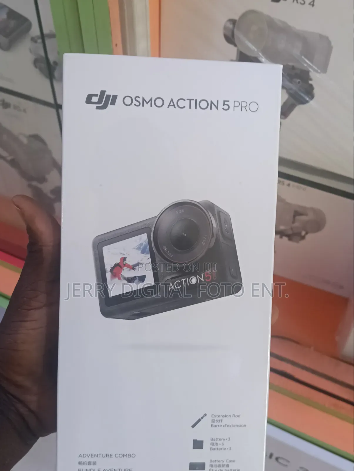 Dji Osmo Action 5 Combo - Jerry Digital Foto Ent. Price: ₦ 700,000 on ...