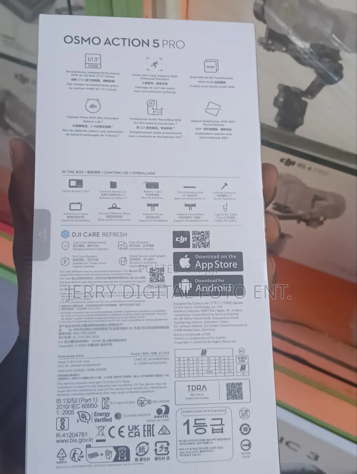 Dji Osmo Action 5 Combo - Jerry Digital Foto Ent. Price: ₦ 700,000 on ...