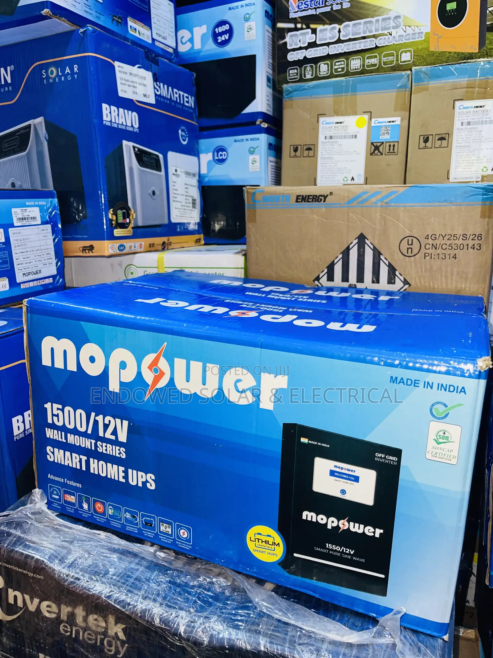 1550kva 12v Mopower Transformer Base Inverter, Wall Mount Series ...