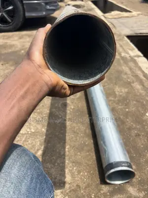 4” X 3mm Galvanized Round Pipe - Hisma Heal Nig Enterprise Price: ₦ ...