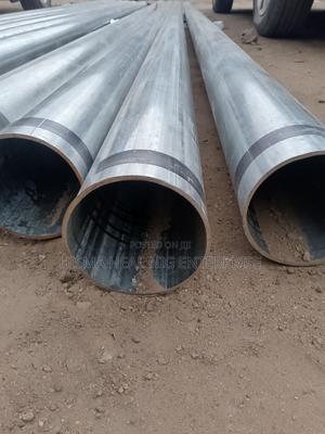 4” X 3mm Galvanized Round Pipe - Hisma Heal Nig Enterprise Price: ₦ ...