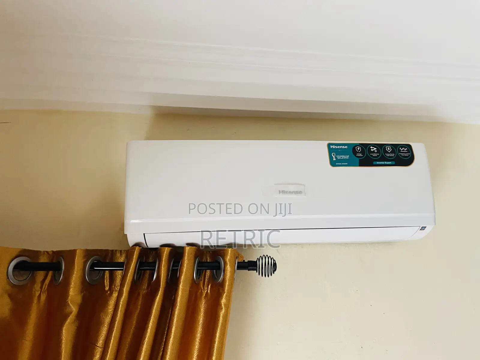 Clean 2hp Hisense Inverter Has Gas Inside Woth Remote a Good Deal ...