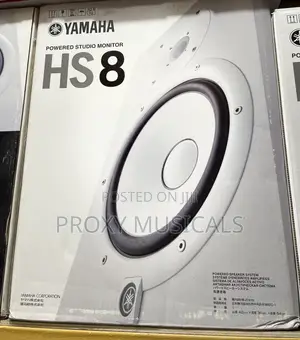 Yamaha Hs8 8-Inch Powered Studio Monitor - PROXY MUSICALS Price: ₦ ...