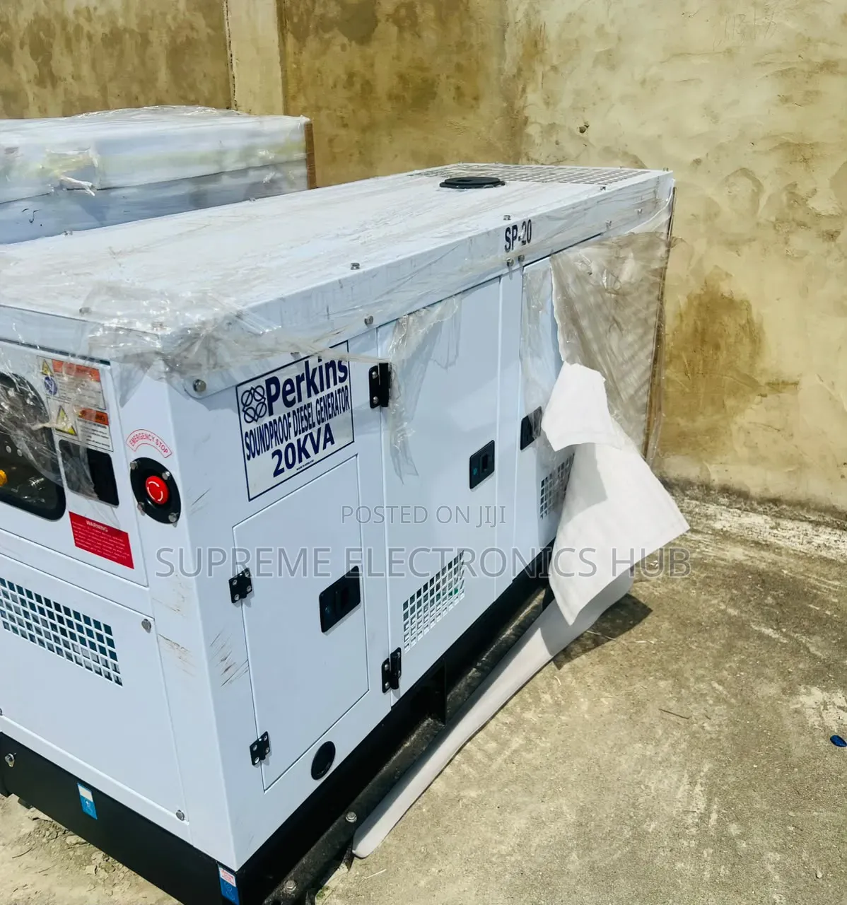 Original Sp-20kva Stamford Perkins Industrial Diesel Generator Set ...