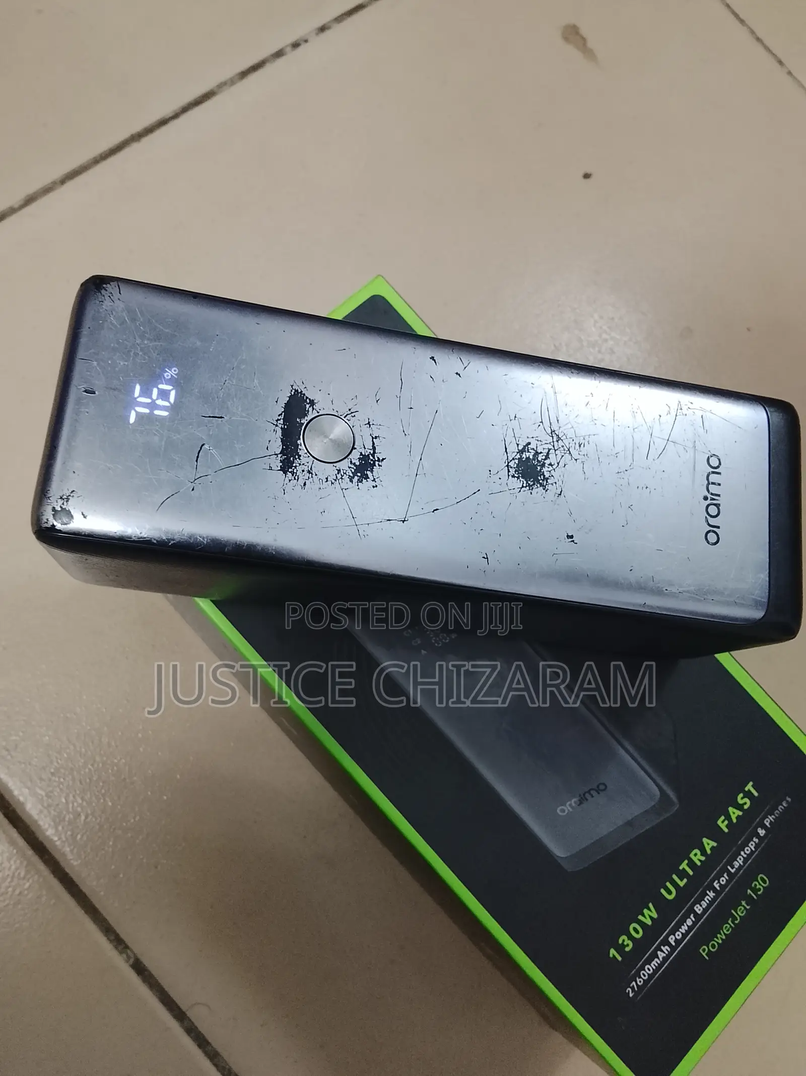 Oraimo Power Bank Jet 130w - Justice Chizaram Price: ₦ 70,000 on Jiji ...