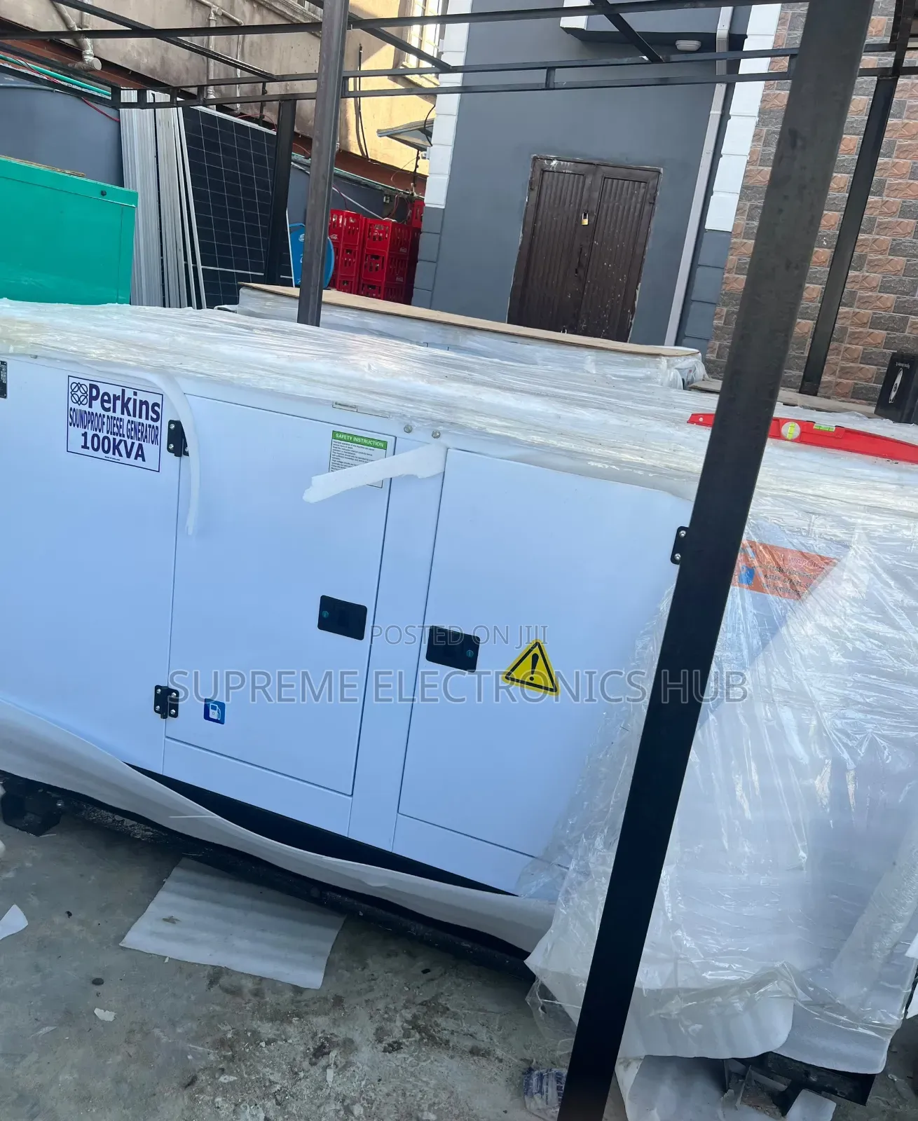 Sp100kva [100kw Capacity] Perkins Diesel Soundproof Generator Set ...