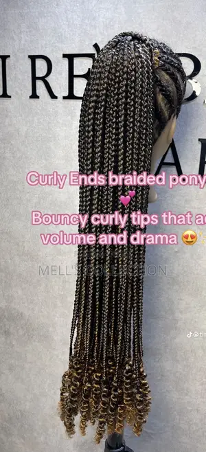 Ponytail Braids - Price: ₦ 15,000 on Jiji.ng [Benin City]