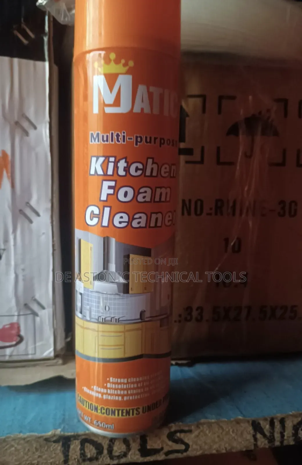 Kitchen Foam Cleaner - De Astonic Technical Tools Price: ₦ 6,500 on ...