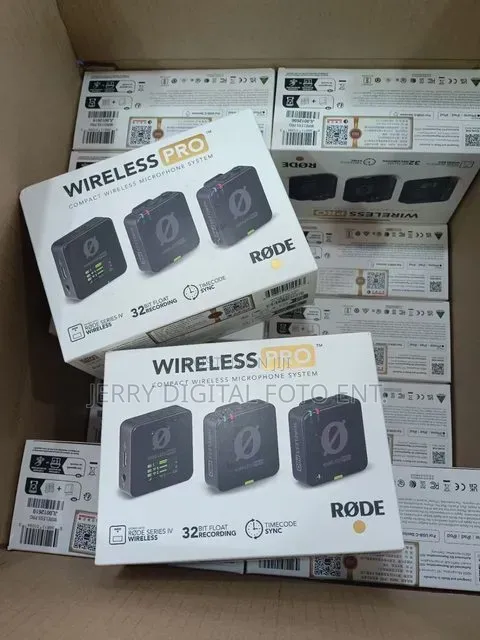 Rode Wireless Pro Mic - Jerry Digital Foto Ent. Price: ₦ 430,000 on ...