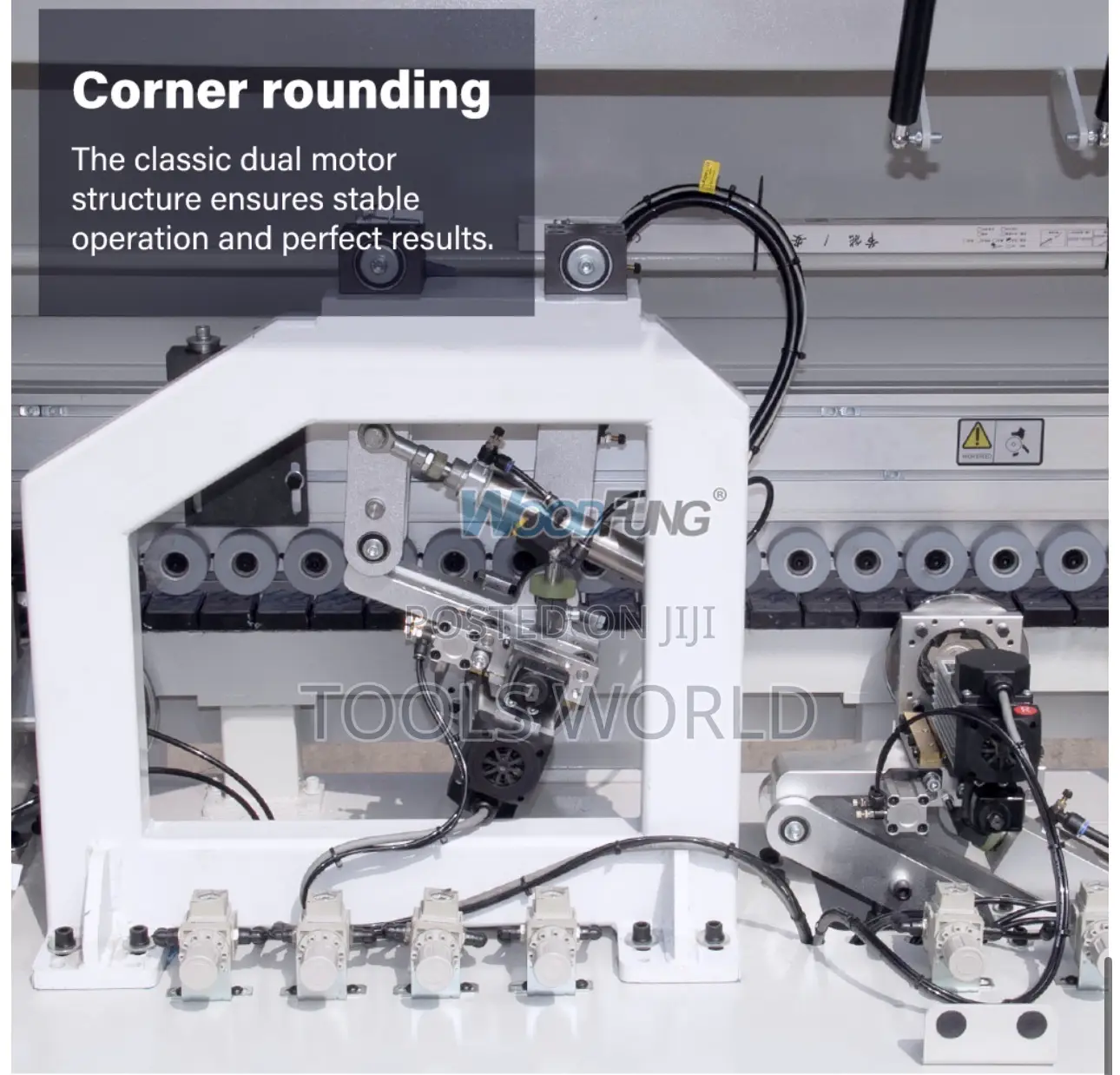 Automatic Edge Banding Machine With Pre-Milling Corner Rounding - Tools ...