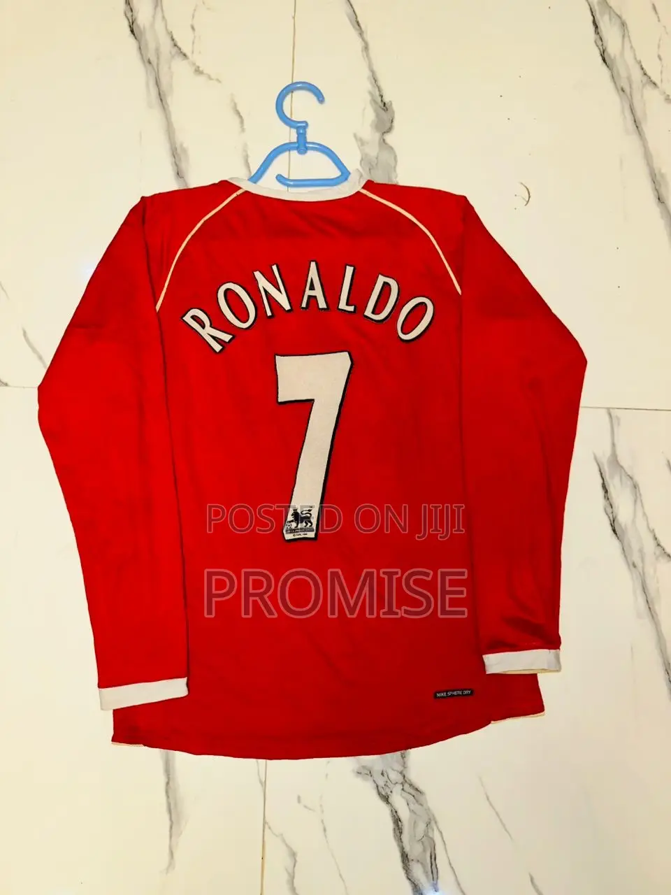 Authentic Retro Nike 2006 Manchester United F.C. Home Jersey - Promise ...