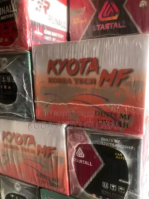 Car Quality Battery 12v 75ahs Kyota for Every Car Use - Kuda Auto ...