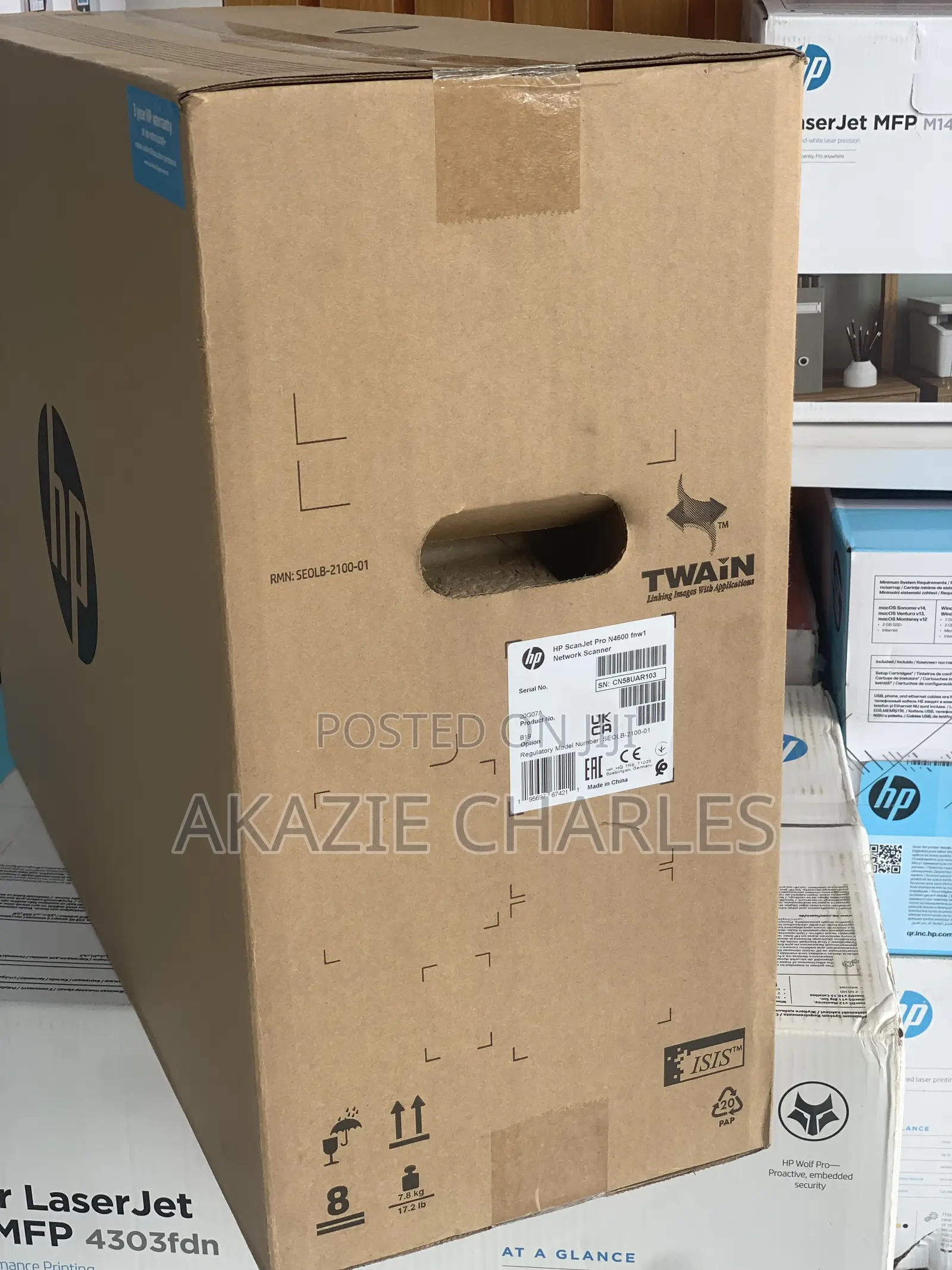 Hp Scanjet Pro N4600 FNW 1 - Price: ₦ 840,000 on Jiji.ng [Ikeja]