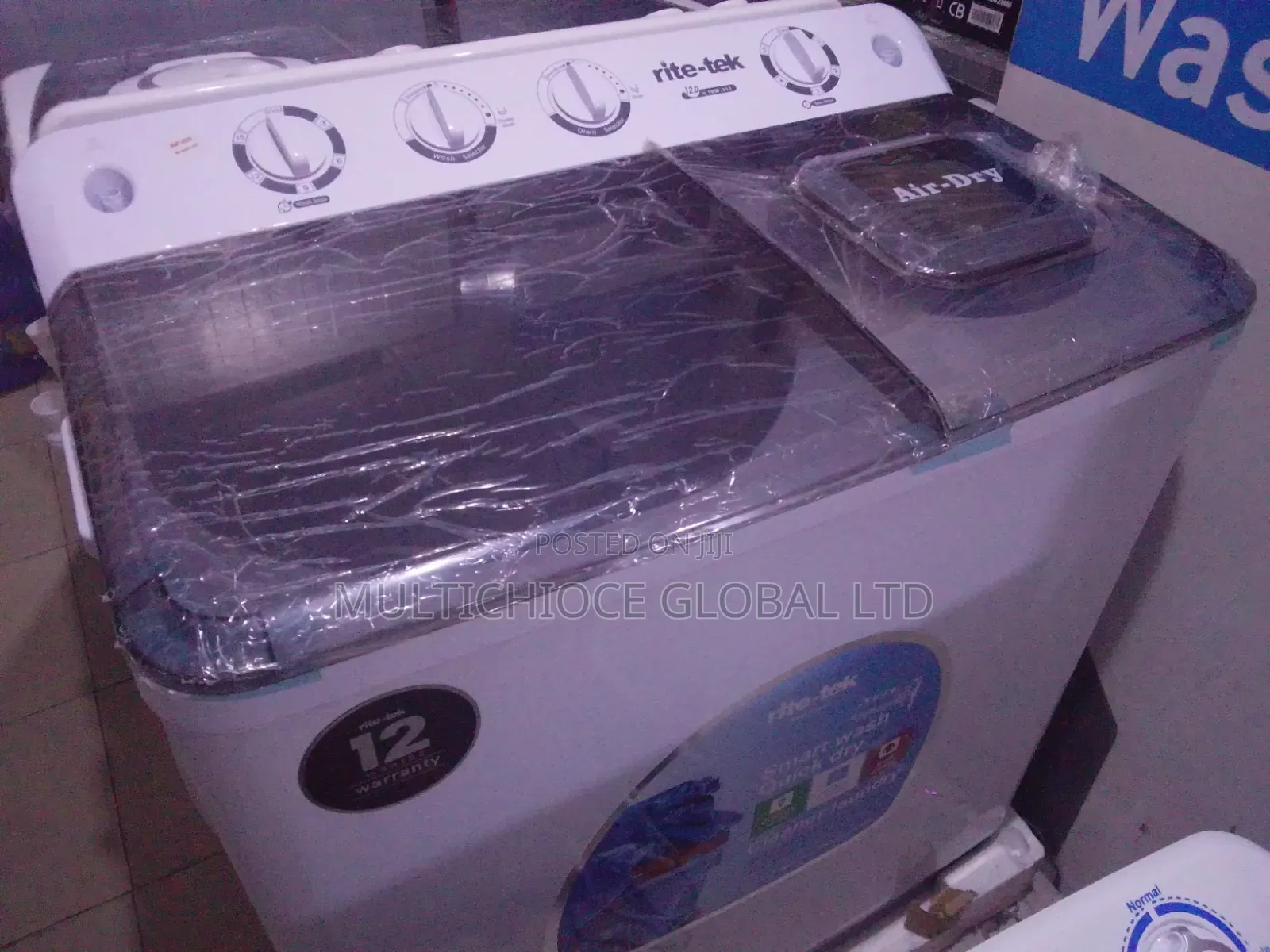 Ritetek Washing Machine 12kg - MultiChioce Global LTD Price: ₦ 400,000 ...