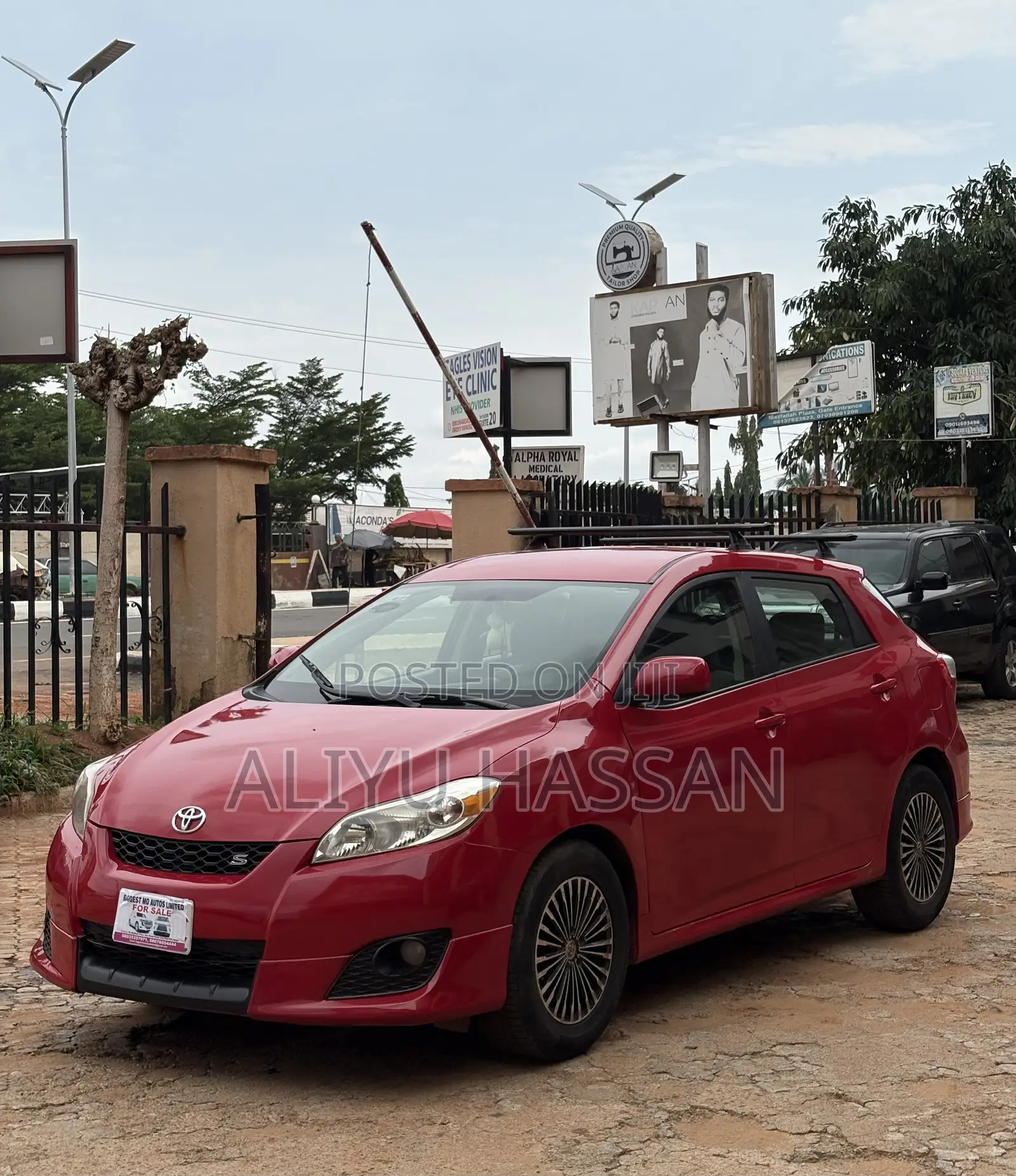 Toyota Matrix 2010 Red - Aliyu Hassan Price: ₦ 7,300,000 on Jiji.ng [Karu]